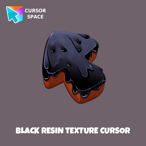 Black Resin Texture Cursor - Cursor Pack | Cursor Space